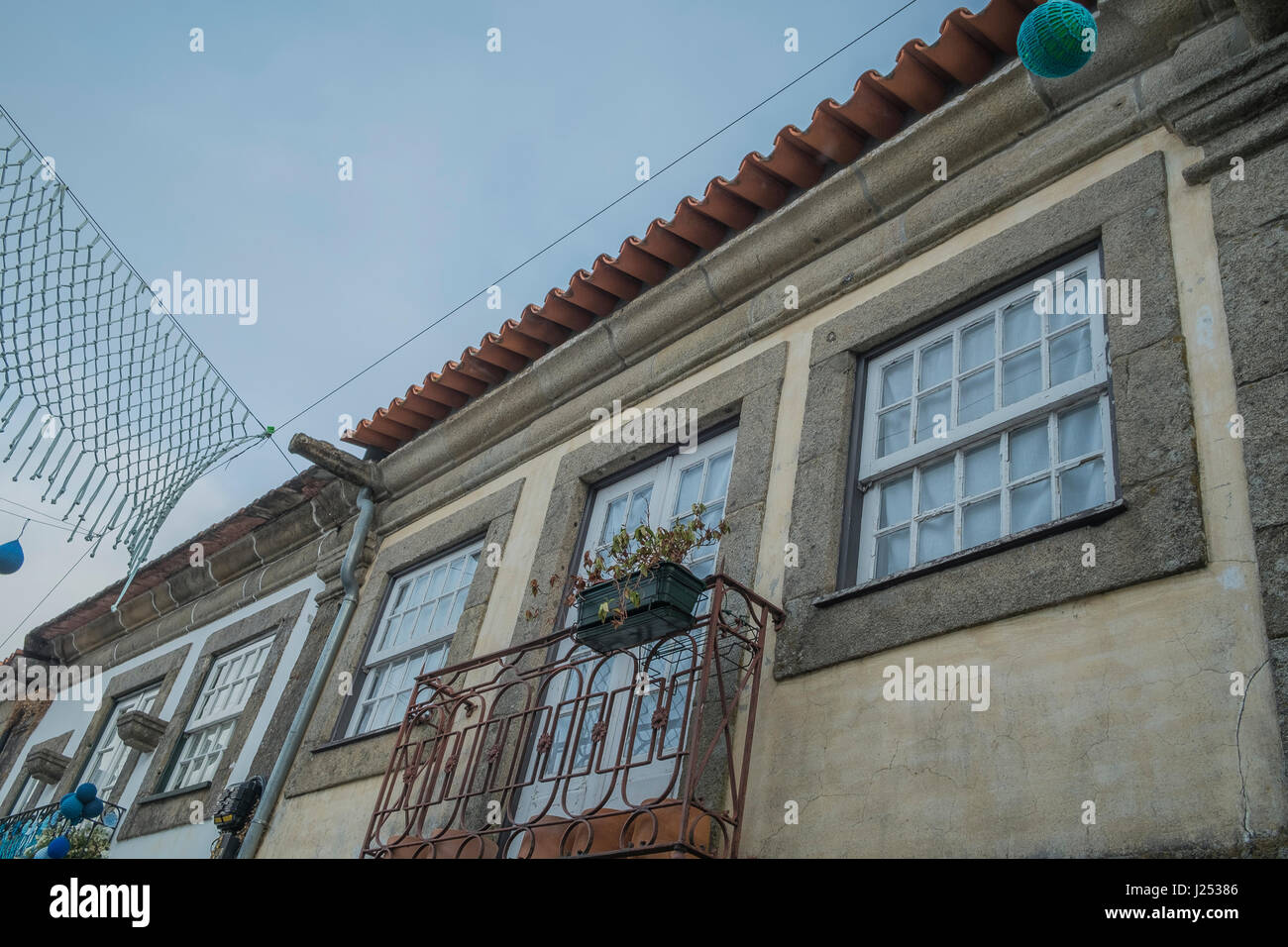 Portuguese house window Stock Photo - Alamy