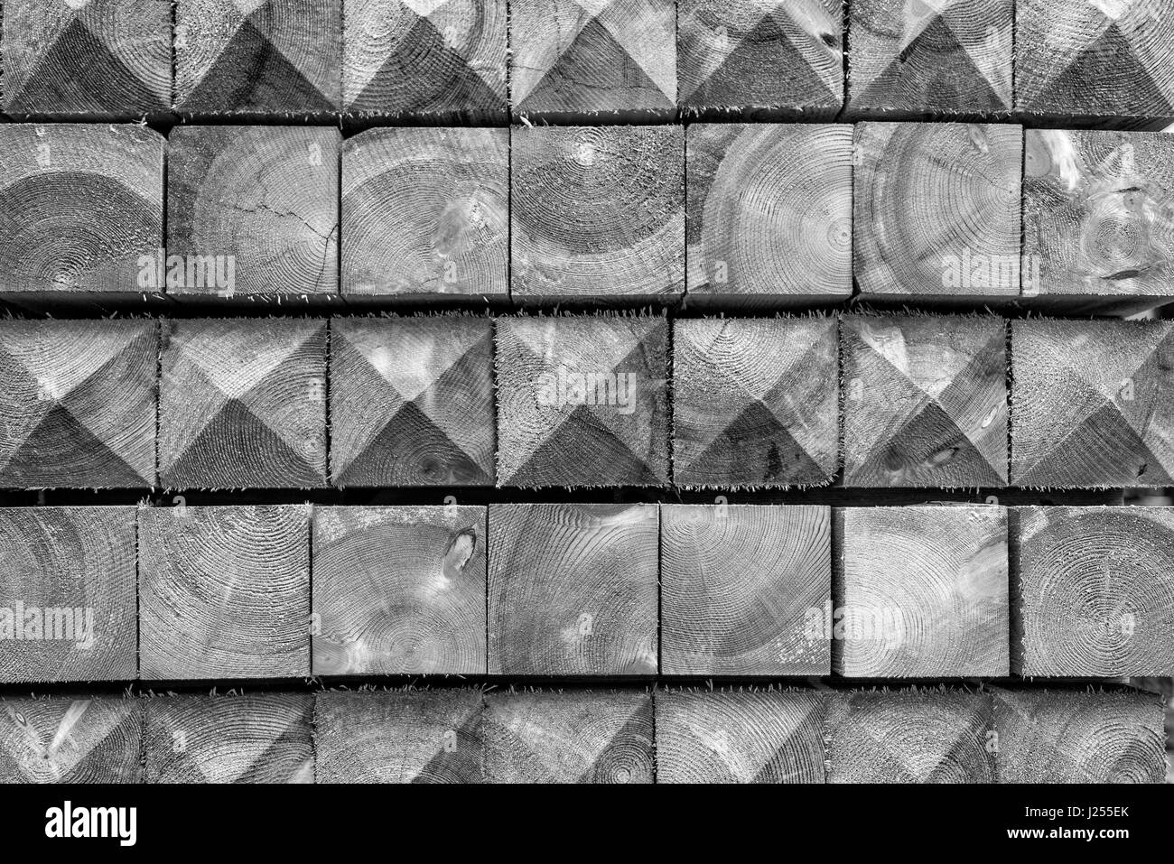 Stacking lumber Black and White Stock Photos & Images - Alamy