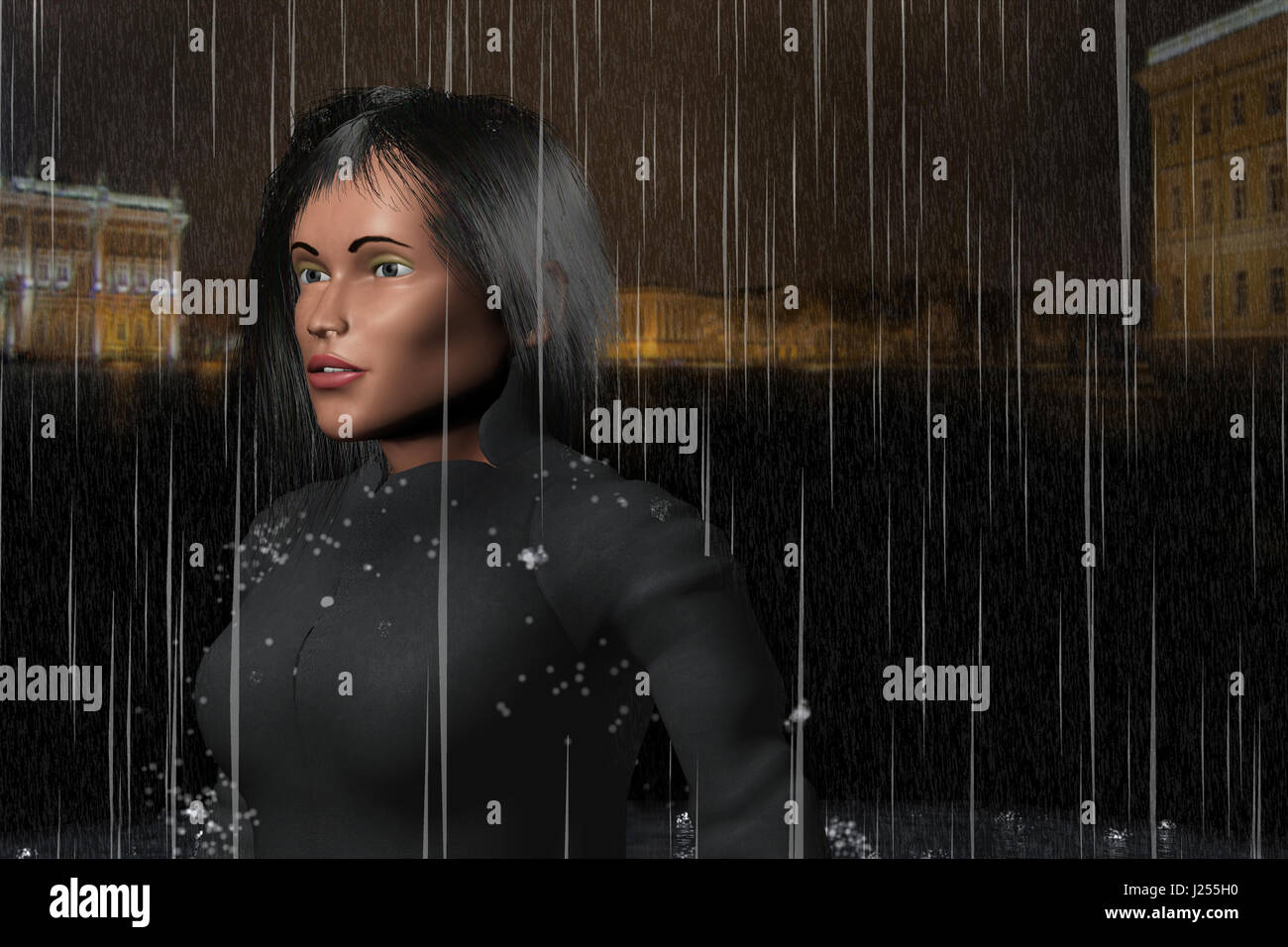 Torrents of rain hi-res stock photography and images - Alamy