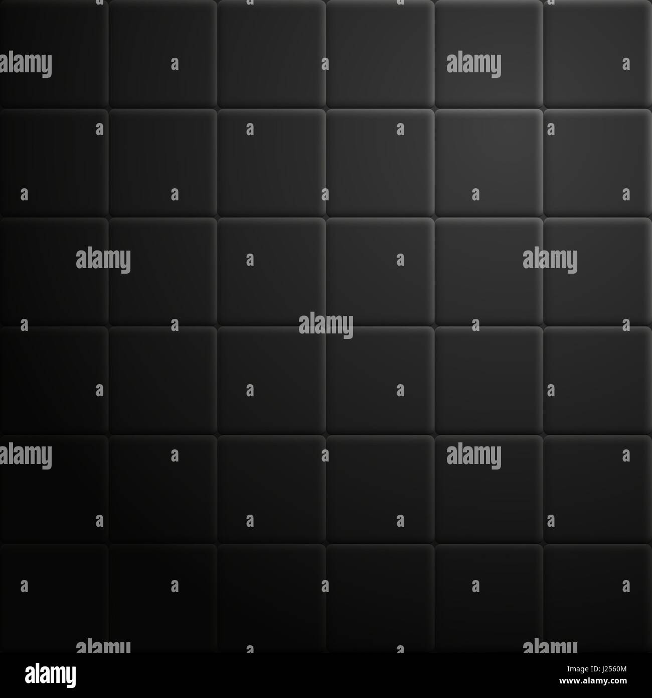 Dark abstract background, texture from black tiles, vector illustration ...