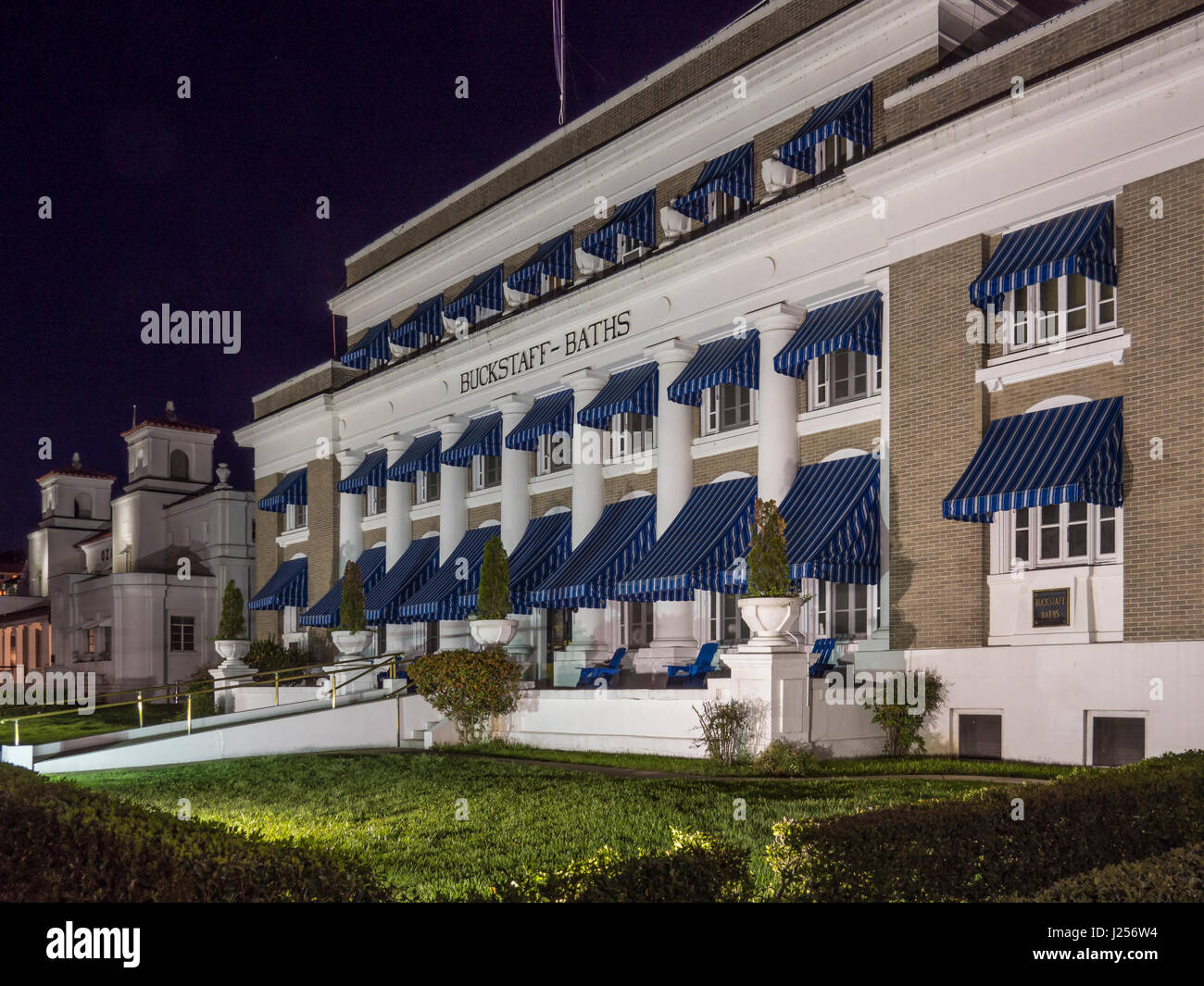 Buckstaff baths hot springs arkansas usa hi-res stock photography and ...