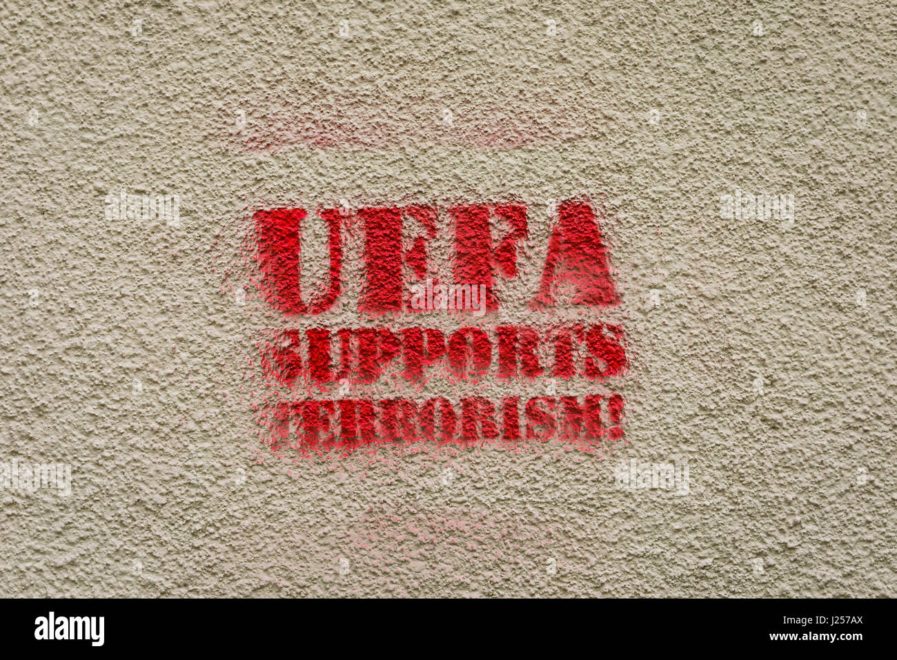 UEFA (Union of European Football Associations) supports terorism ...