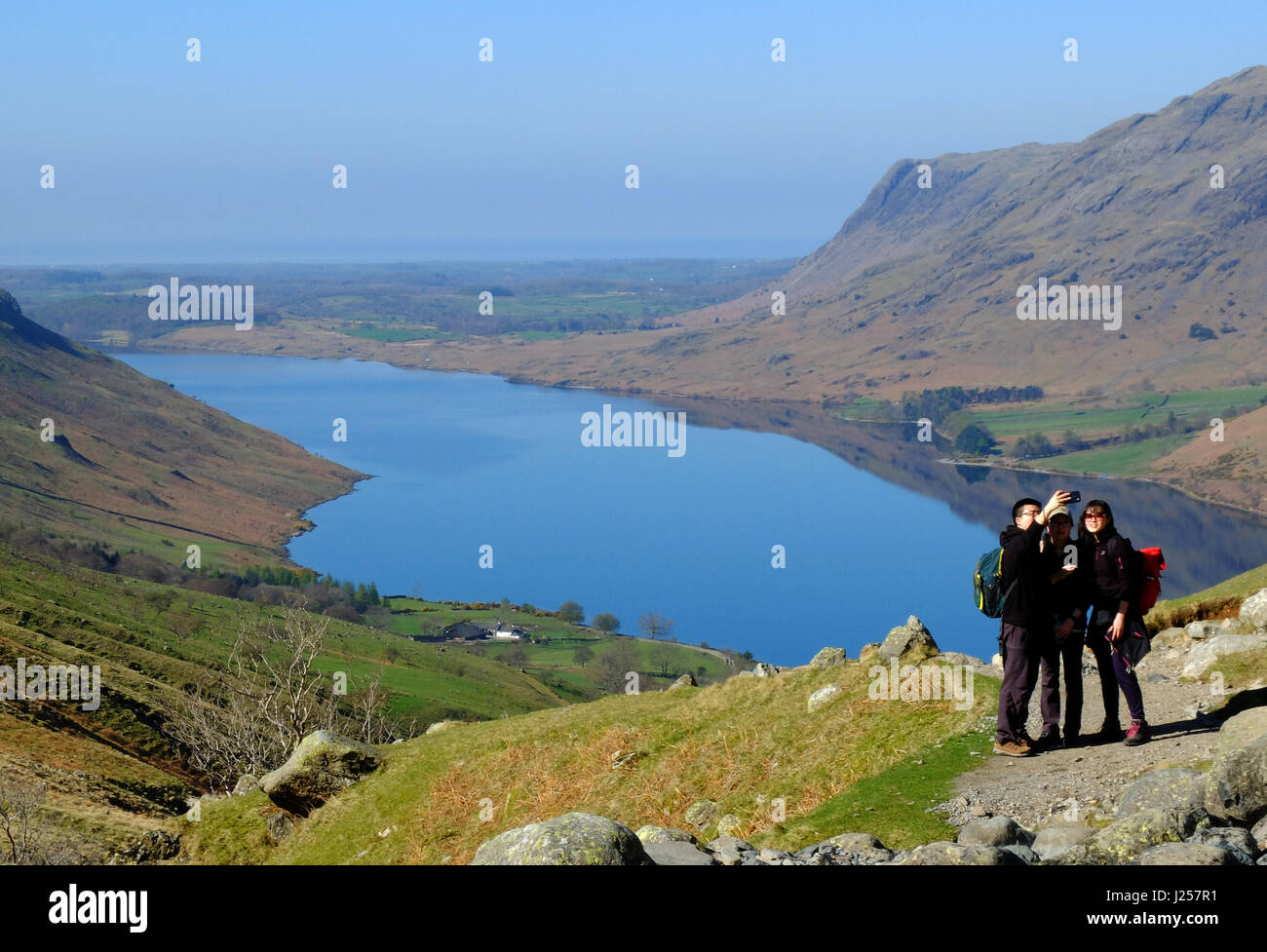 Wast Water (Wastwater) in the English Lake District, Cumbria, UK ...