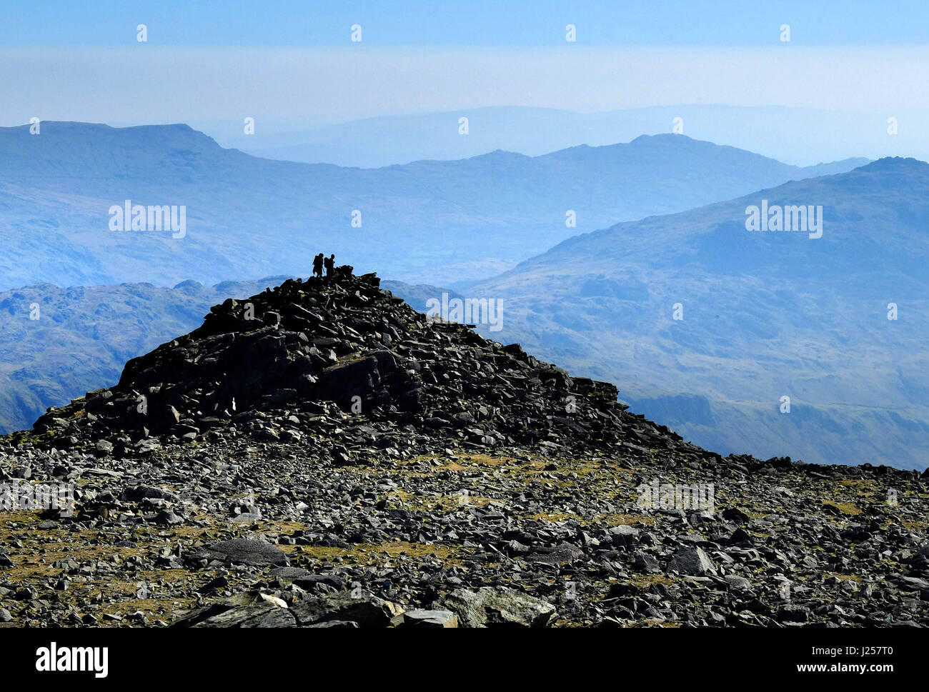 Scafell pike summit hi-res stock photography and images - Alamy
