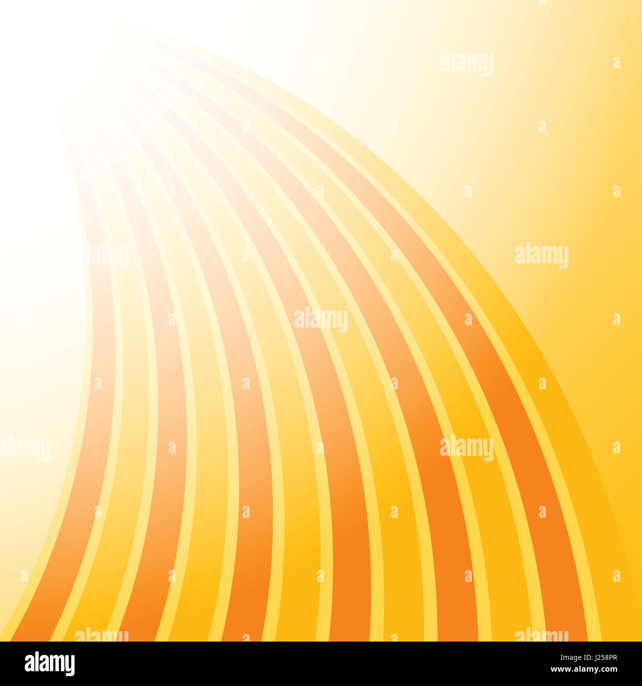 Colorful bright orange stripes curve abstract pattern background ...