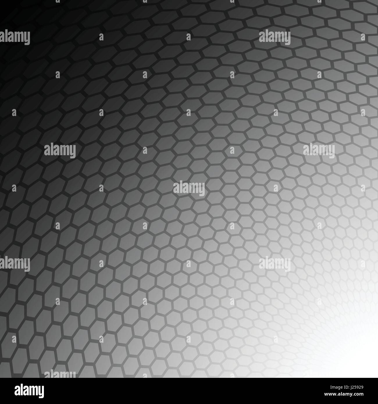 Grey hexagon wave curve abstract pattern background concept Stock ...