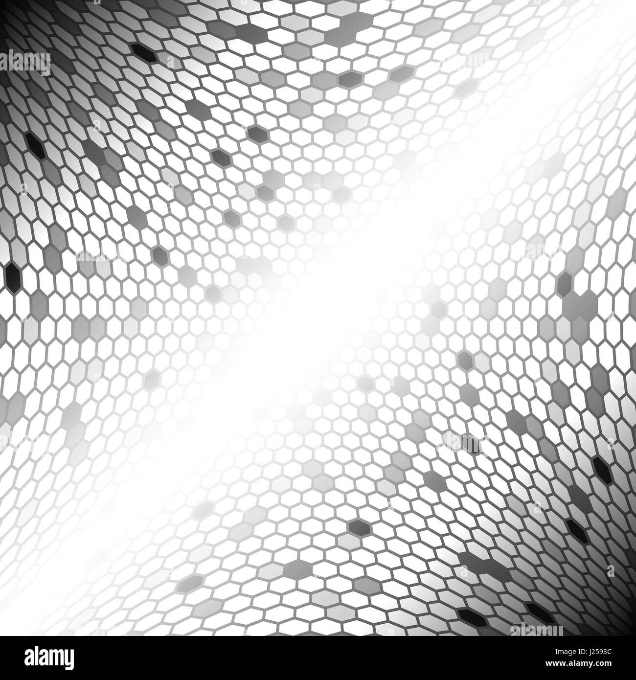 Hexagon pattern wave abstract background concept Stock Vector Image ...