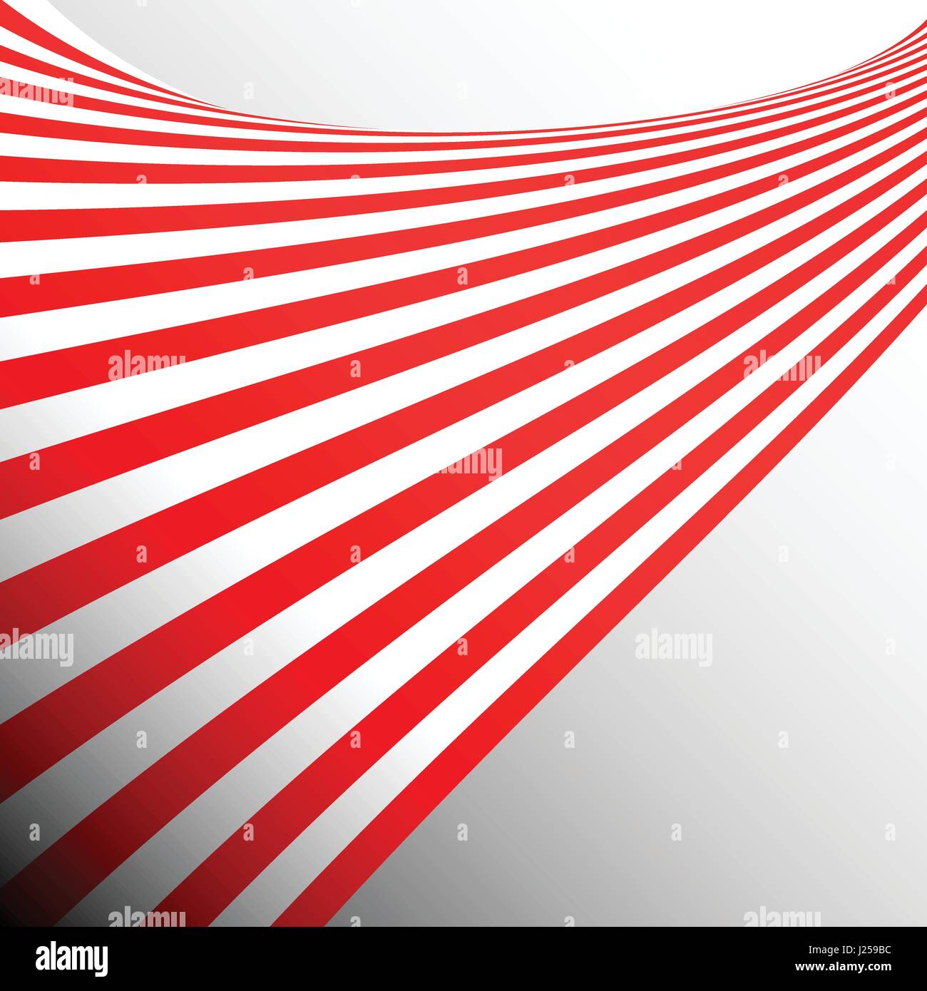 Two tone red stripes ribbon abstract background concept Stock Vector ...