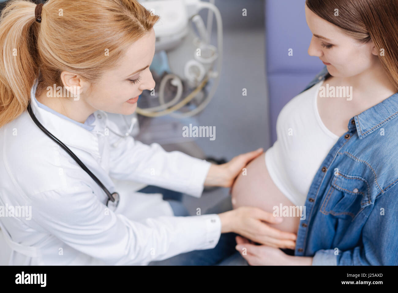 Ultrasound in obstetrics and gynecology hi-res stock photography and ...
