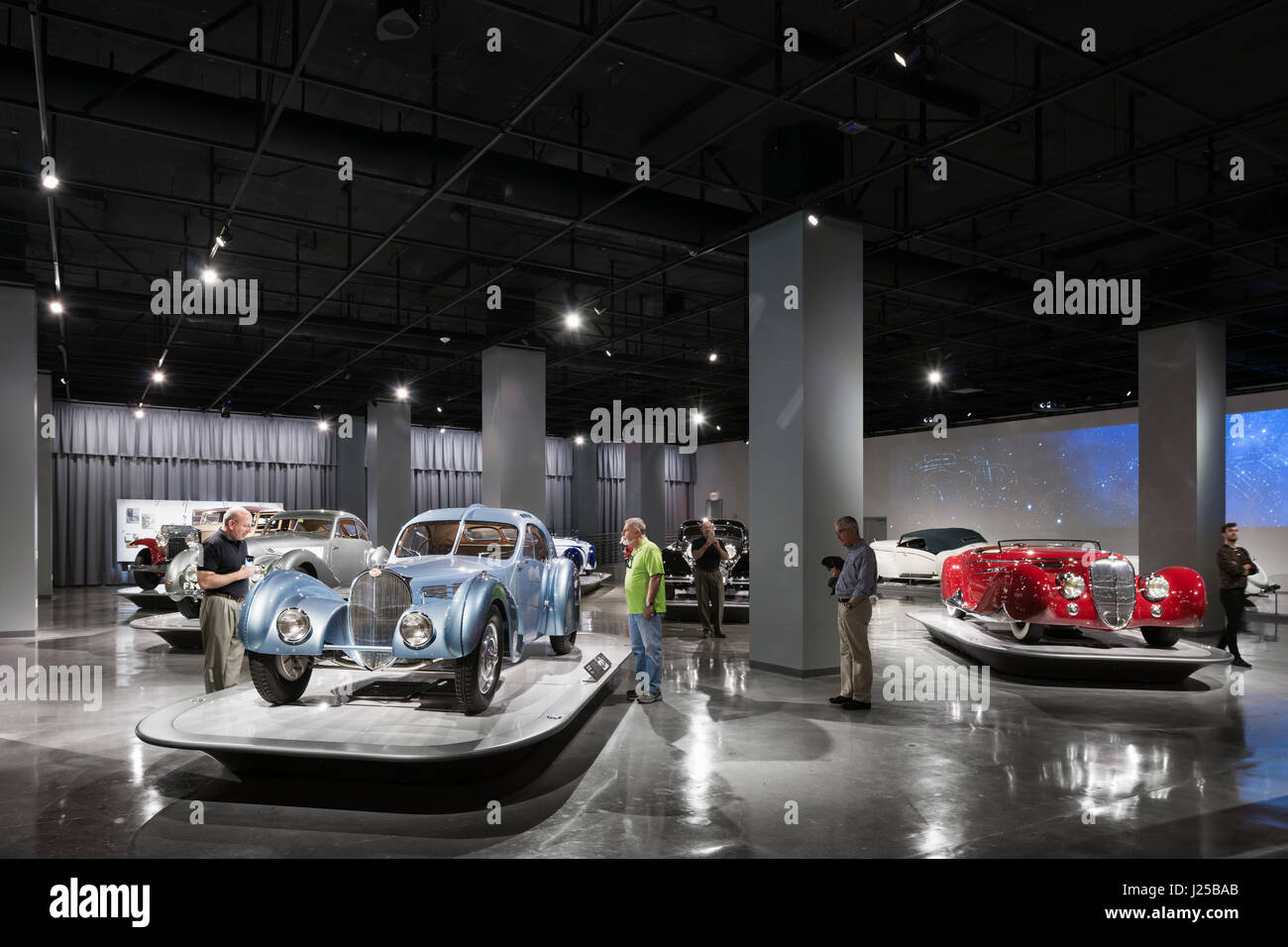 Petersen automotive museum interior hi-res stock photography and images ...