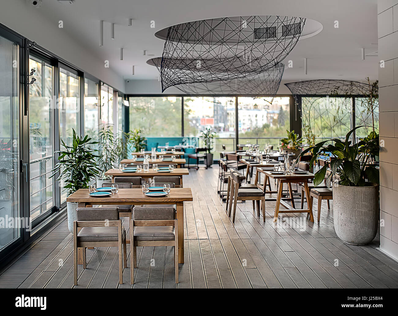 Cafe interior hi-res stock photography and images - Alamy