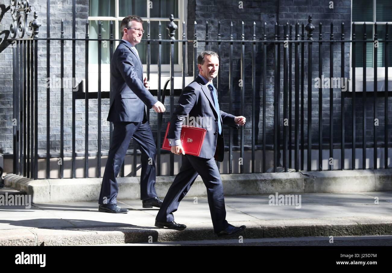 Attorney General Jeremy Wright QC(left) and Wales Secretary Alun Cairns ...