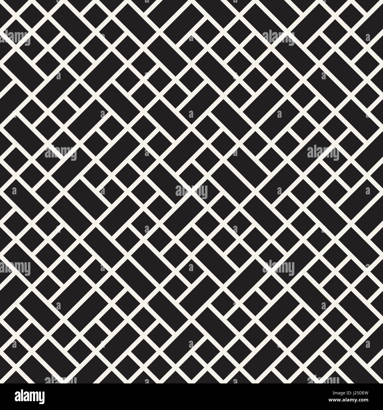 Vector seamless pattern. Mesh repeating texture. Linear grid with ...