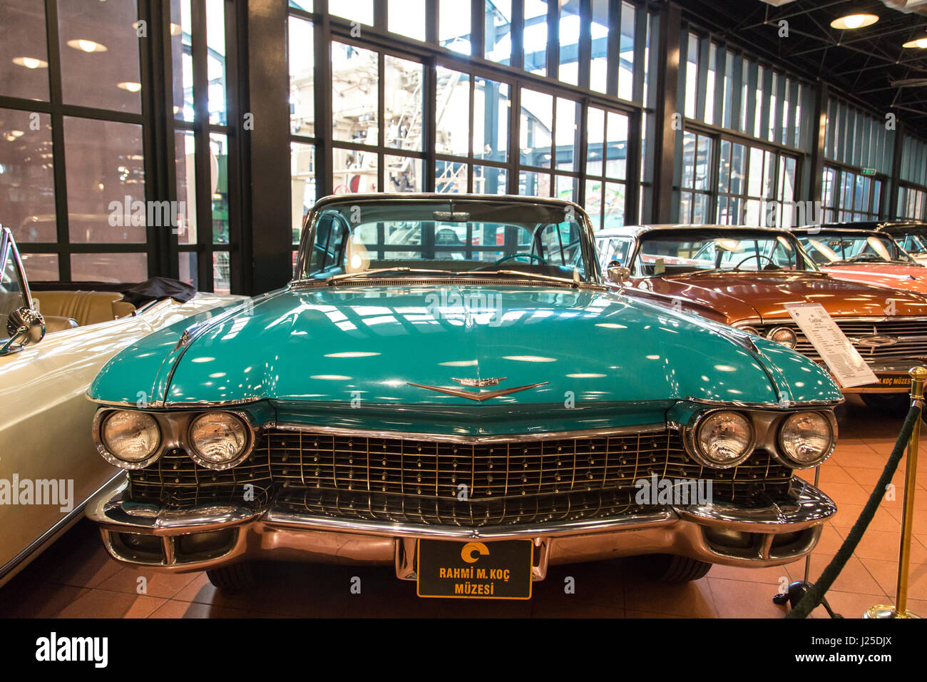 ISTANBUL, TURKEY - APRIL 16, 2017 : View of colored vintage nostalgic ...
