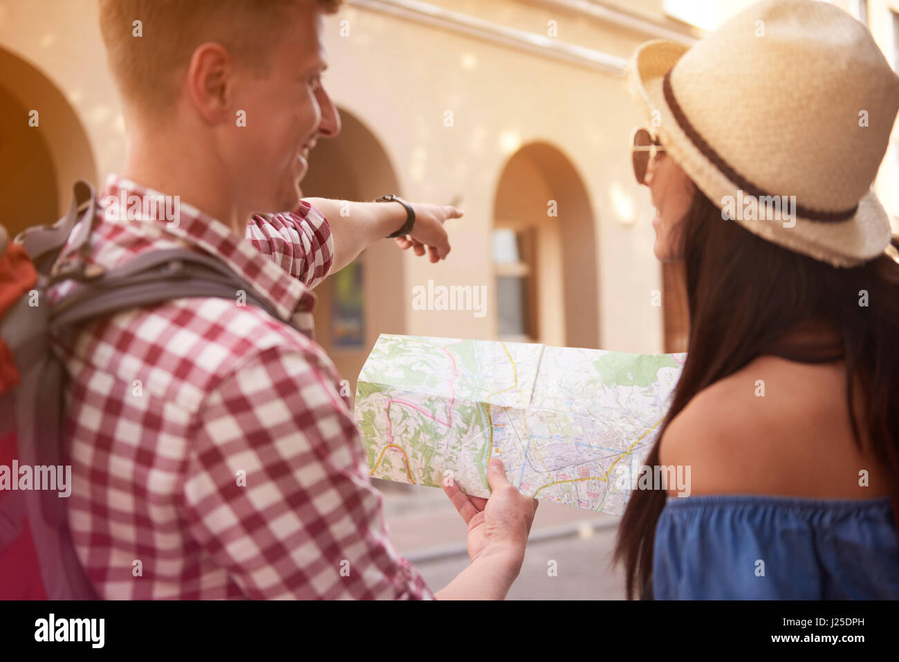 Exploring and discovering the city Stock Photo - Alamy