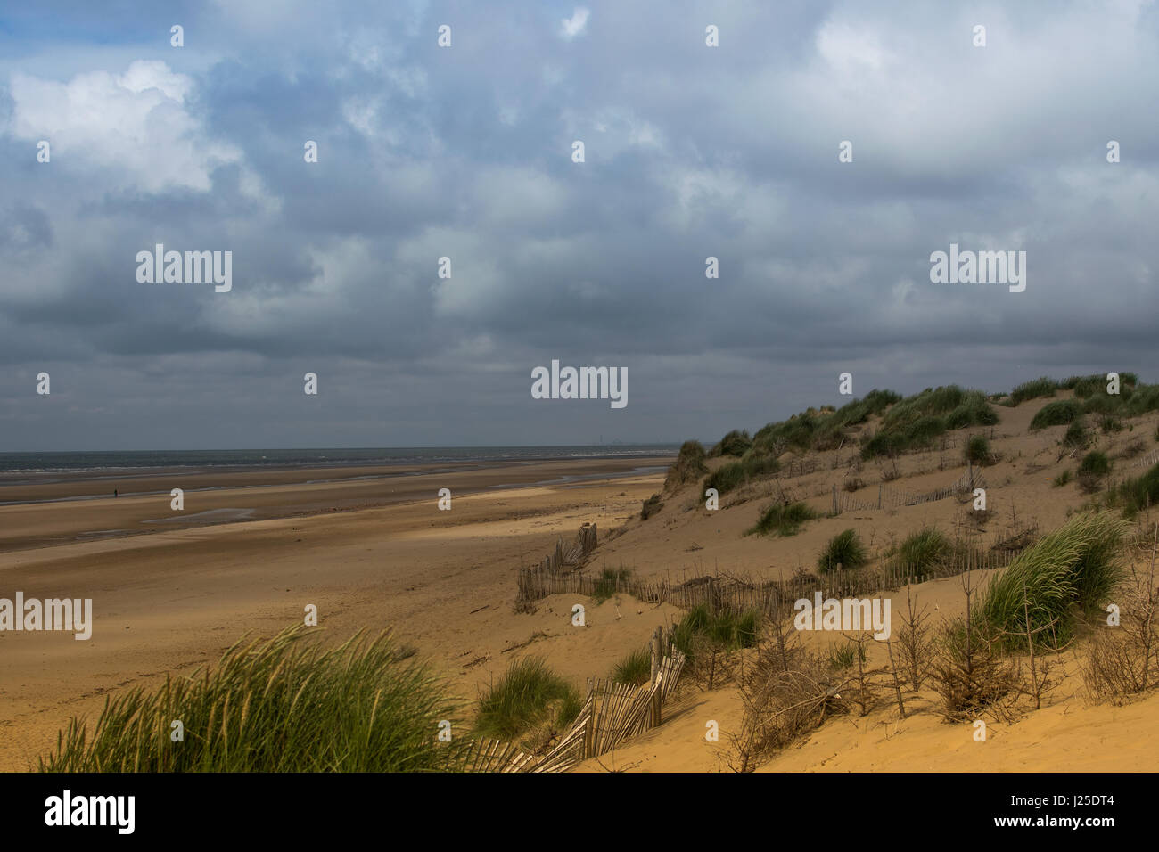 Formby Beach, Liverpool, UK Stock Photo - Alamy