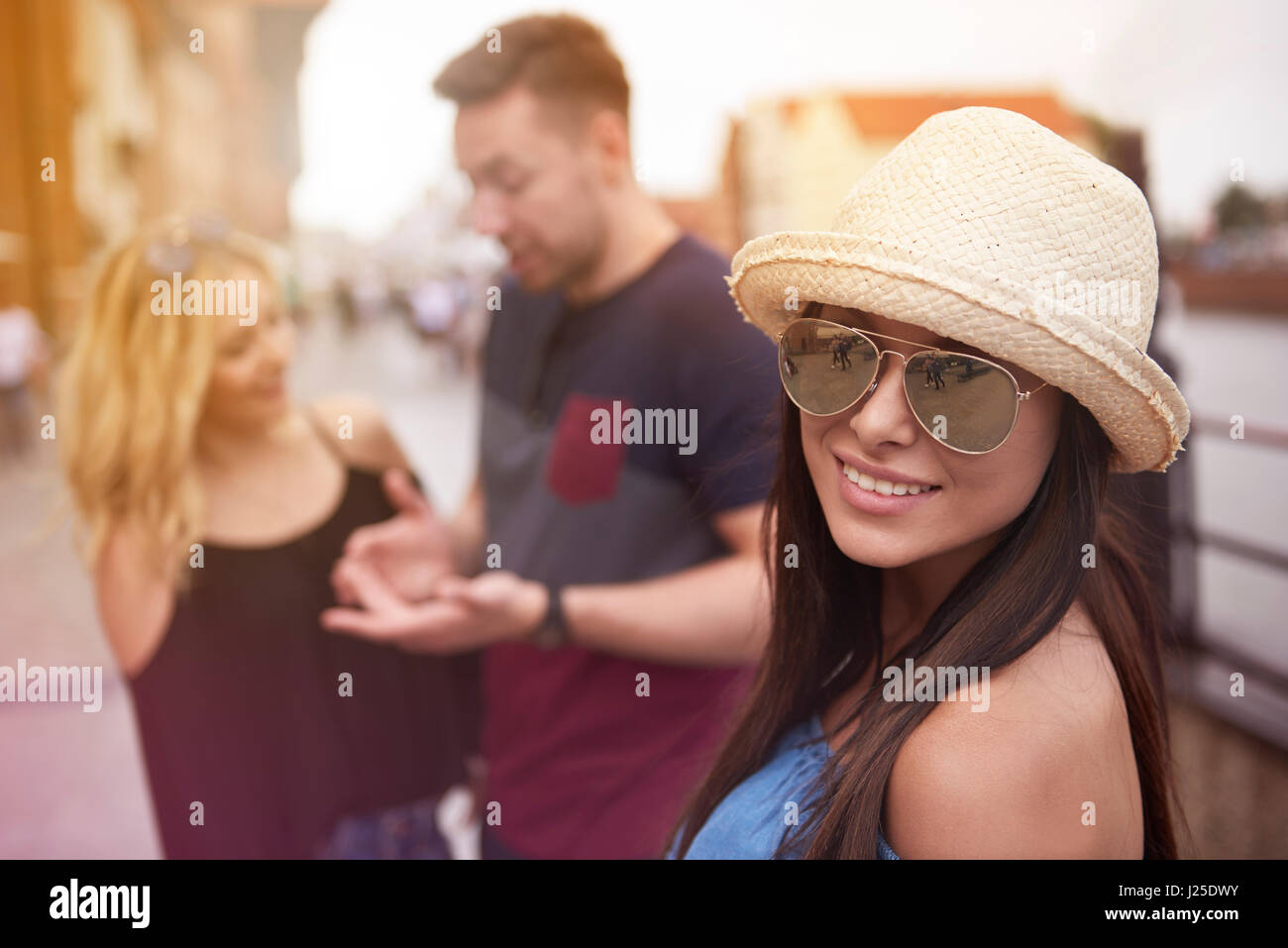 Beautiful woman spending day hi-res stock photography and images - Alamy
