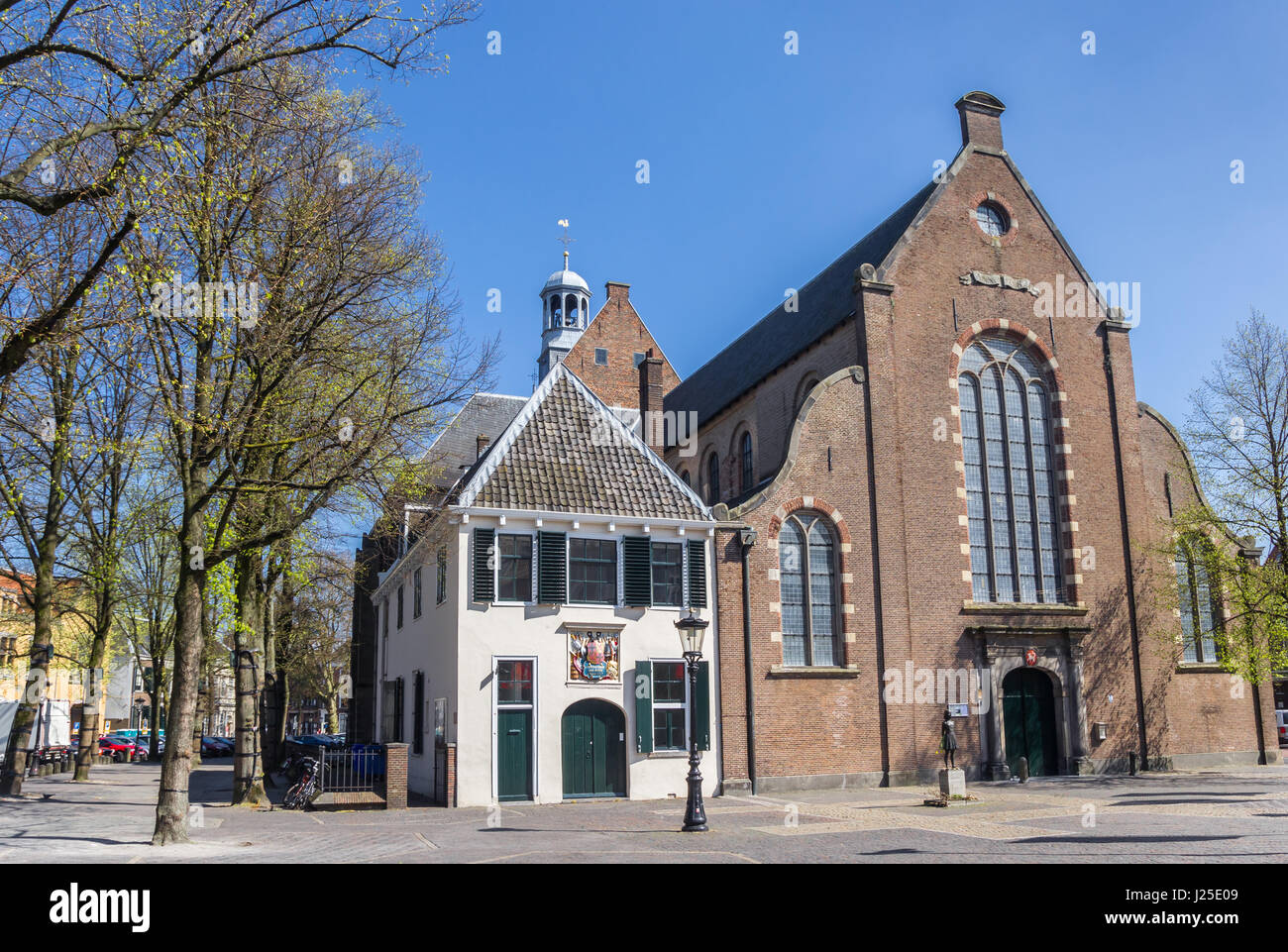 Janskerk church at a square in Utrecht, the Netherlands Stock Photo - Alamy