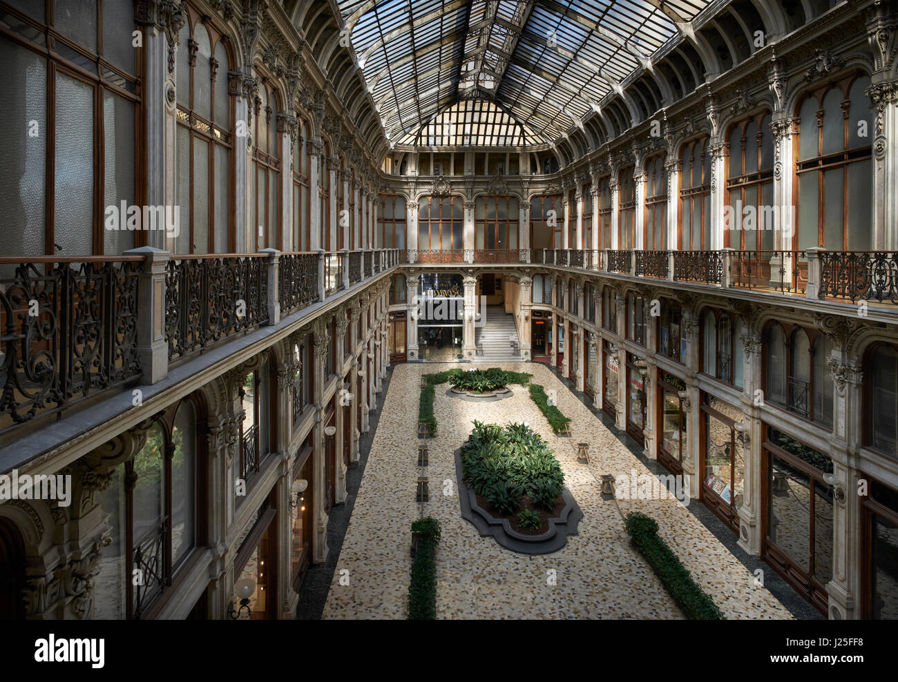 Galleria Subalpina, Torino, Turin, Italy. Designed by Pietro Carrera in ...
