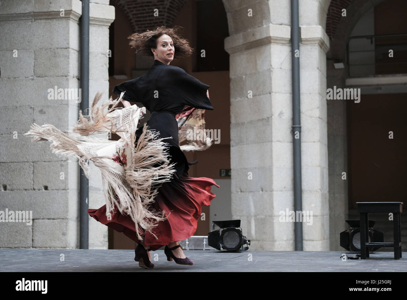Dancer Aida Gomez presents the Esencia Show at the Casa de Correos in ...