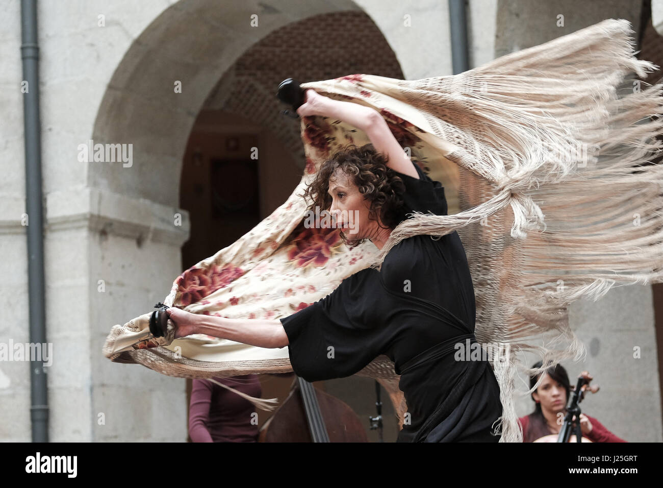 Dancer Aida Gomez presents the Esencia Show at the Casa de Correos in ...