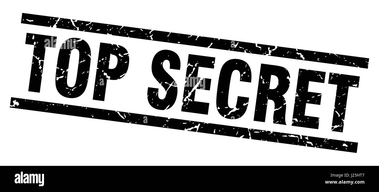 Top secret grunge rubber Black and White Stock Photos & Images - Alamy