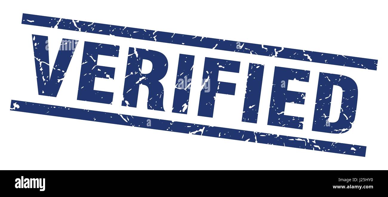 Verified stamp hi-res stock photography and images - Alamy
