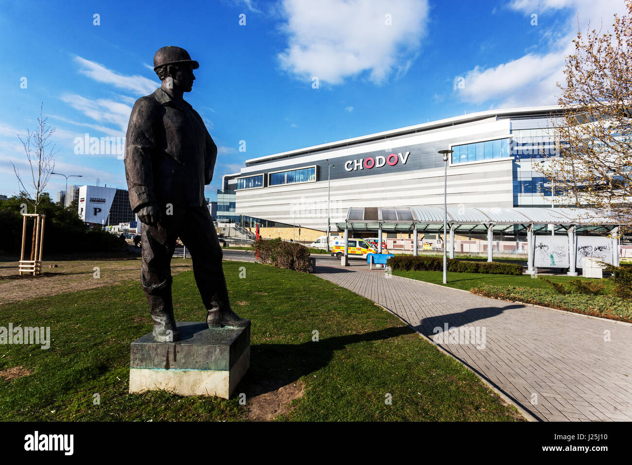 Shopping center Chodov, Suburb, Prague, Czech Republic, Europe Stock ...