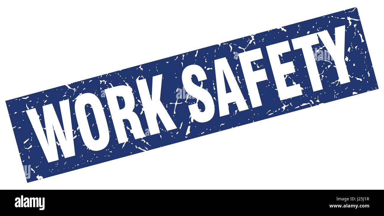 Work safety square sticker hi-res stock photography and images - Alamy