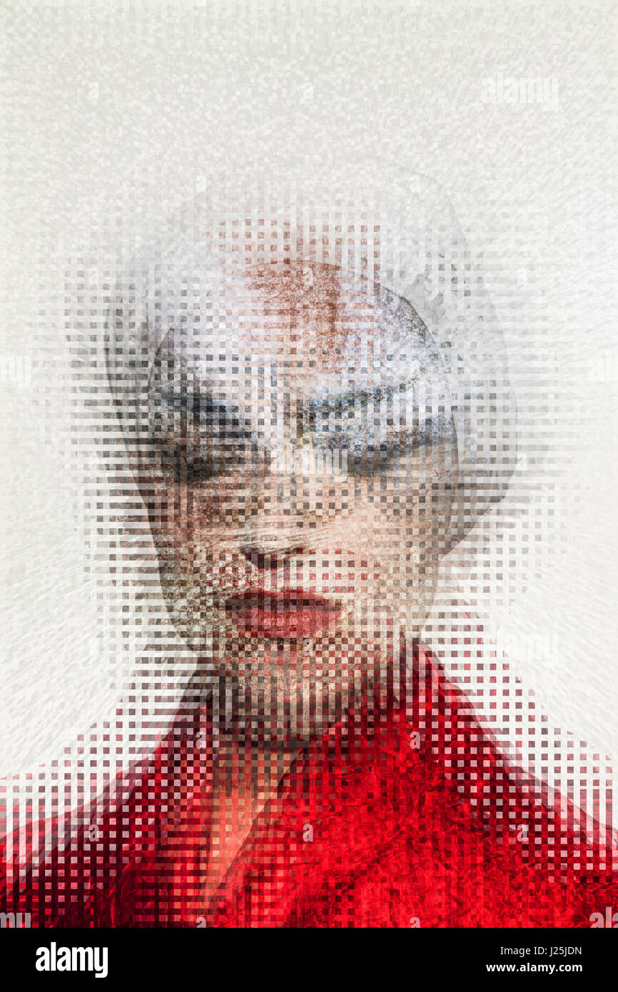 Computer generated face hi-res stock photography and images - Alamy