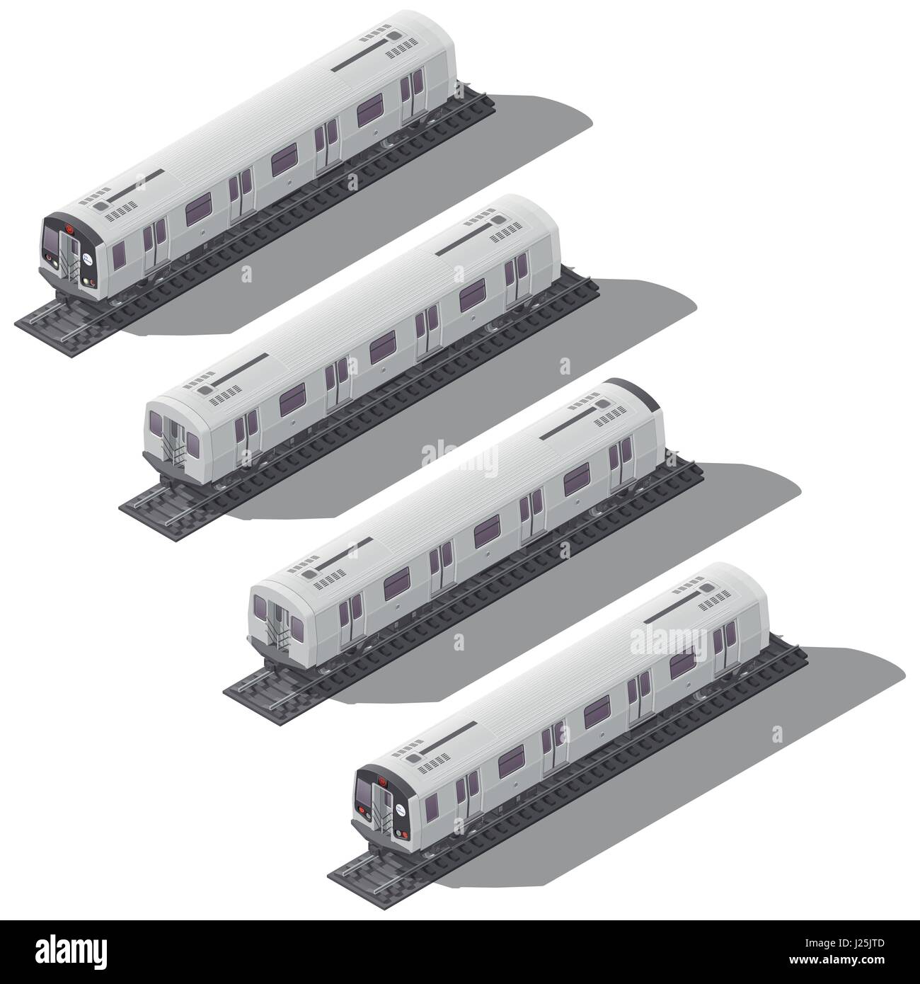 Subway Car Vector