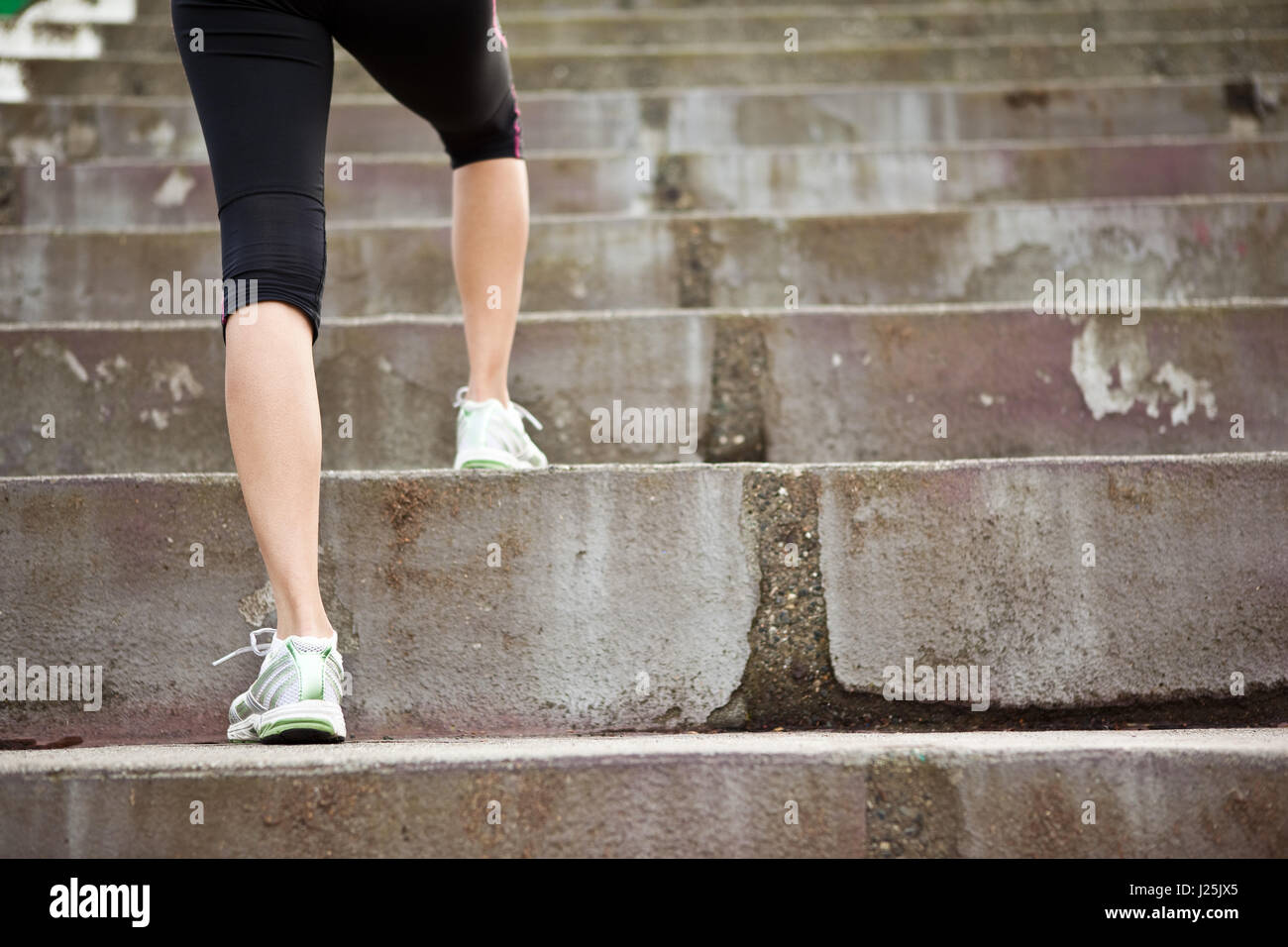 Vertical shot outdoor stairs hi-res stock photography and images - Alamy