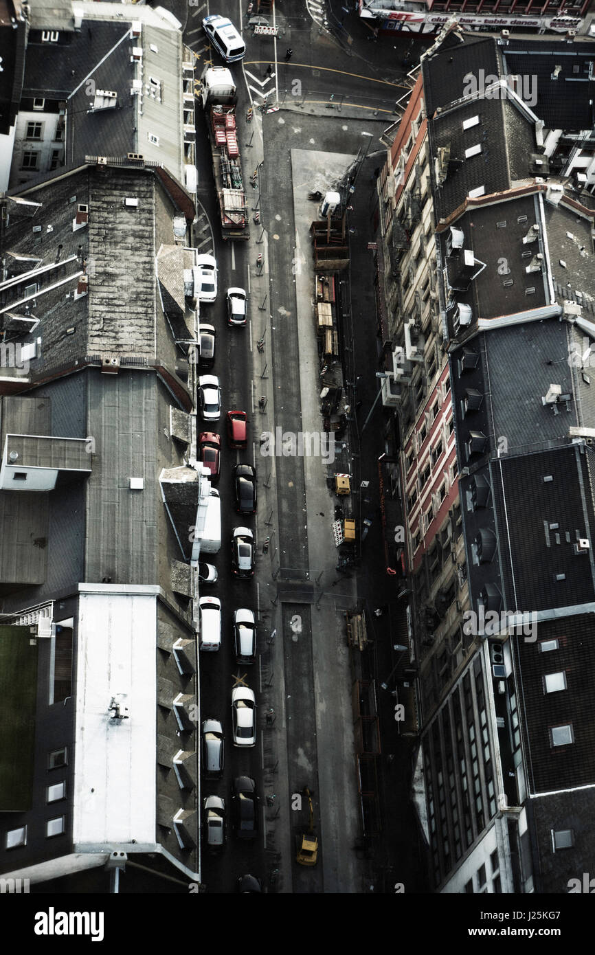 Horizontal birds eye view hi-res stock photography and images - Alamy