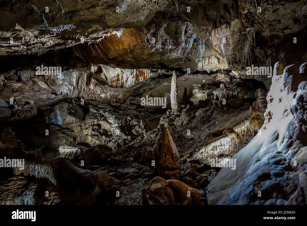 Fantastic stalactite caves and wall relief Stock Photo - Alamy