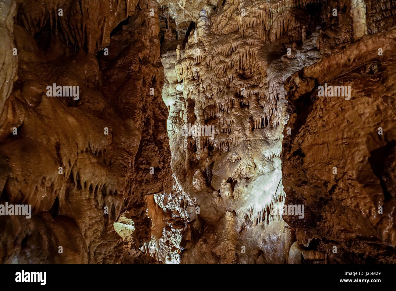 Fantastic stalactite caves and wall relief Stock Photo - Alamy