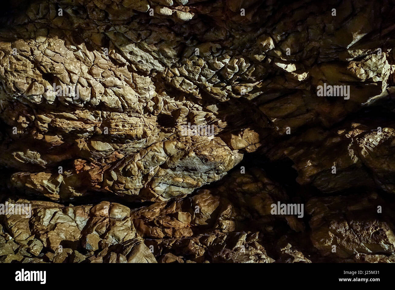 Fantastic stalactite caves and wall relief Stock Photo - Alamy