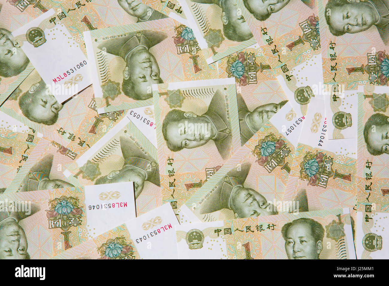 Collection of the chinese banknotes Stock Photo - Alamy