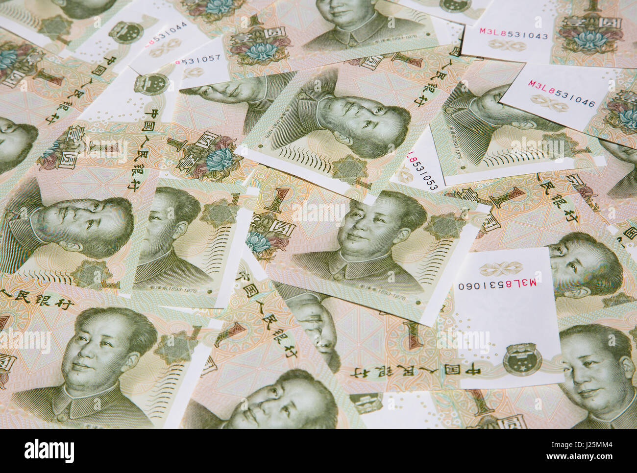 Collection of the chinese banknotes Stock Photo - Alamy