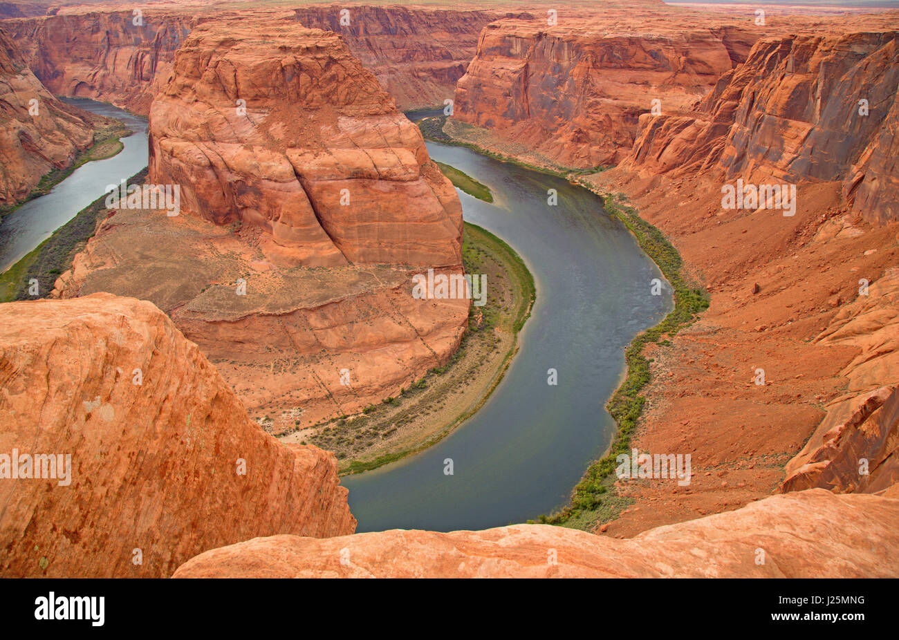 Famous Horseshoe canyon formation near Page, Arizona Stock Photo - Alamy