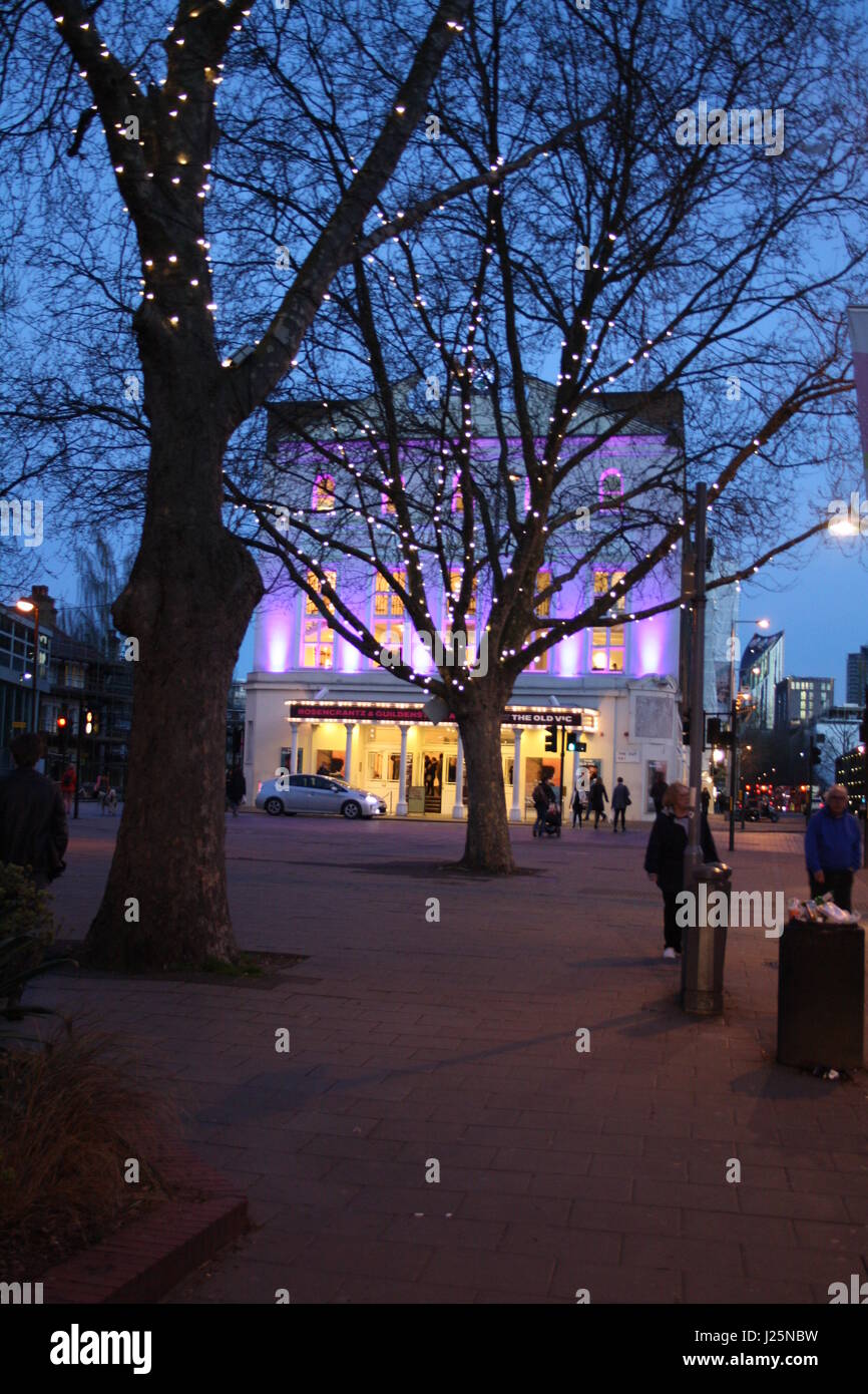 Old Vic London Stock Photo - Alamy