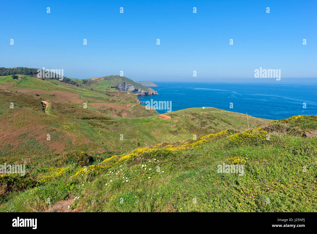 The cape quejo in the province of cantabria Stock Photo - Alamy