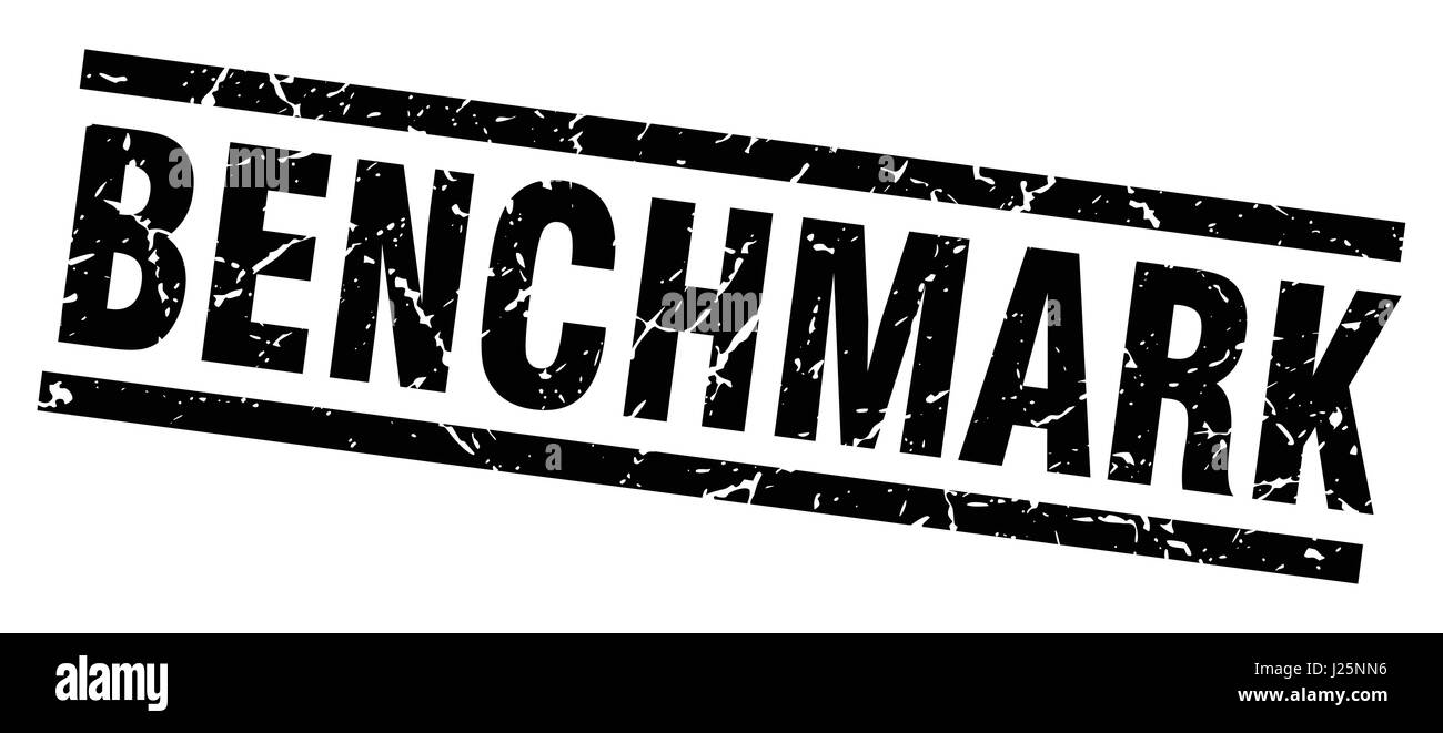 square grunge black benchmark stamp Stock Vector Image & Art - Alamy