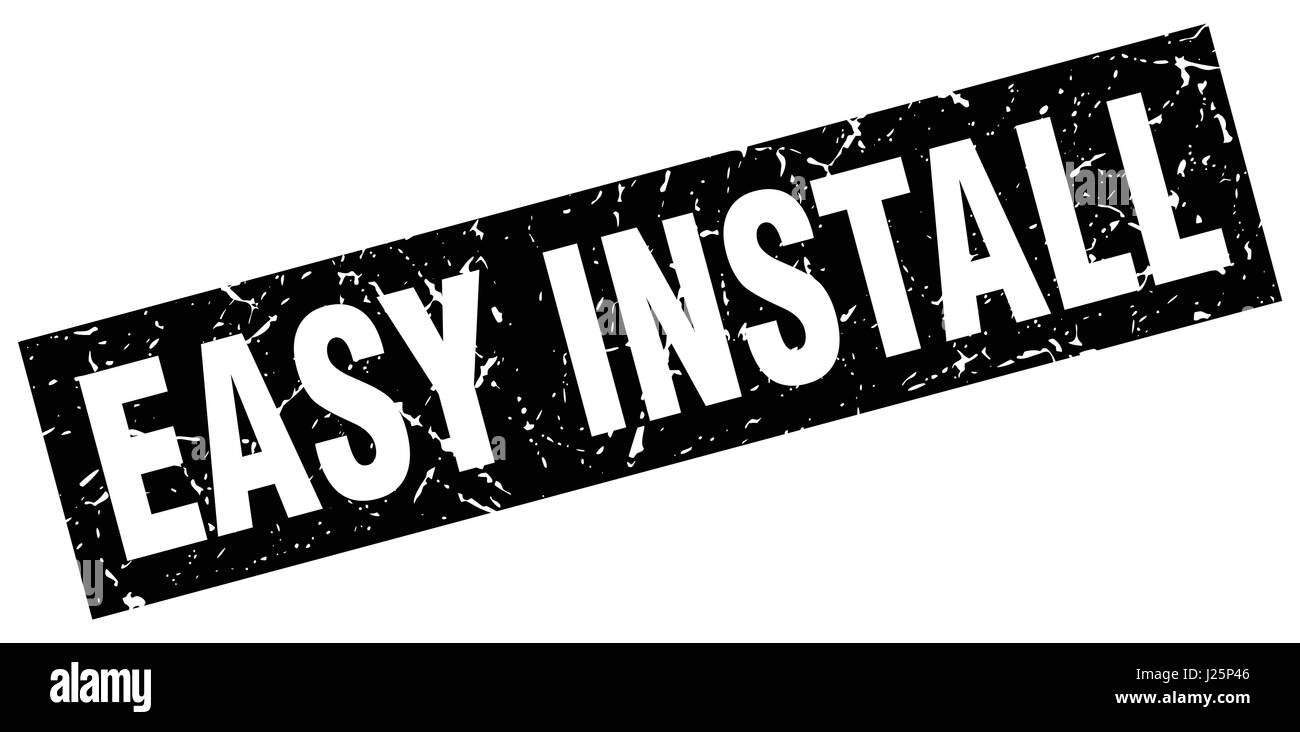 Easy install vector vectors hi-res stock photography and images - Alamy
