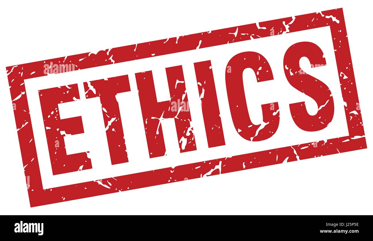 Square grunge red ethics Stock Vector Images - Alamy