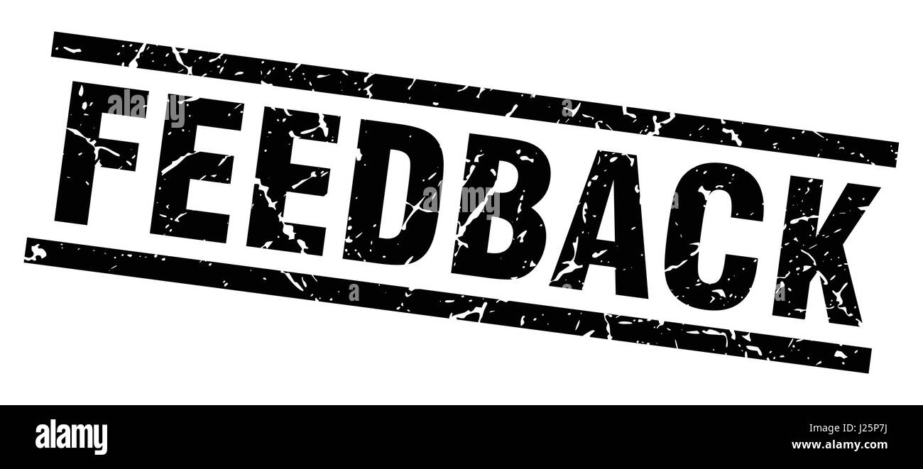 Feedback stamp Black and White Stock Photos & Images - Alamy