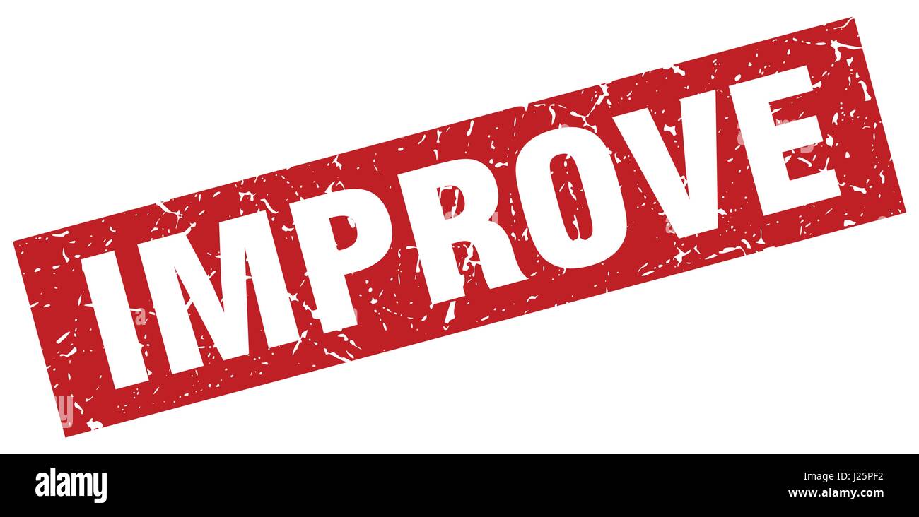 Improve stamp label square hi-res stock photography and images - Alamy