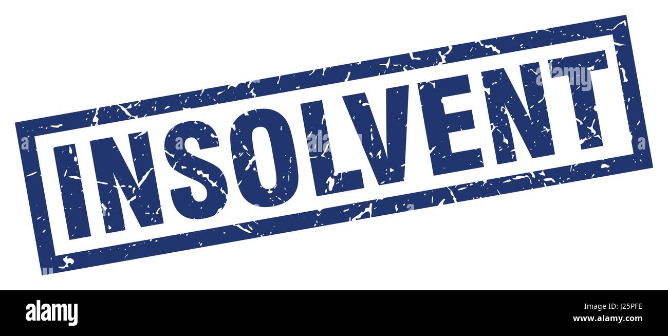 Insolvent stamp Stock Vector Images - Alamy