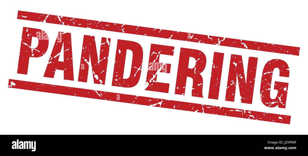 Pandering hi-res stock photography and images - Alamy