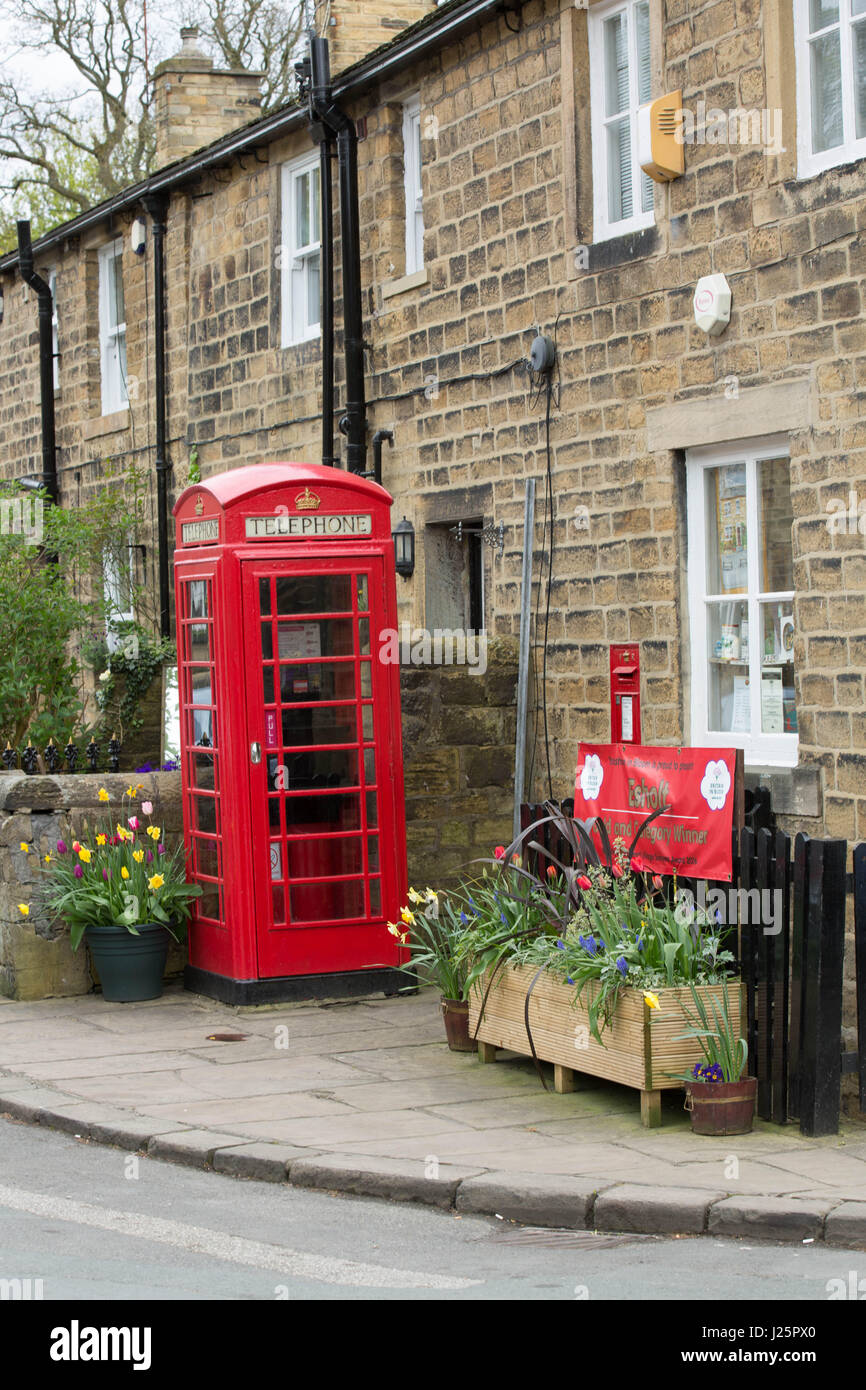 British Telephone Box Stock Photo - Alamy