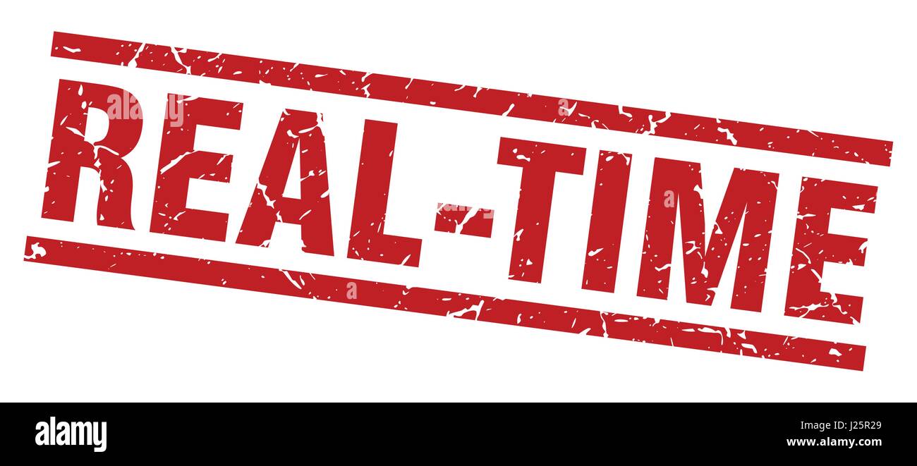 Real time red grunge hi-res stock photography and images - Alamy